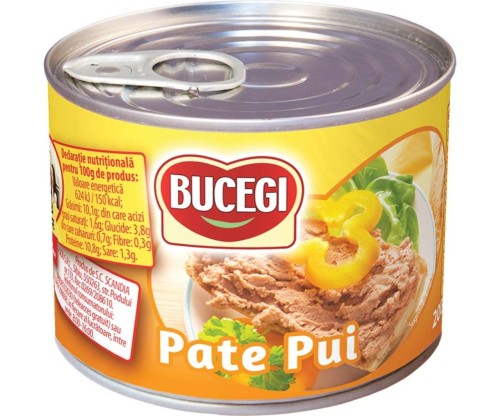 Geflugelpastete Pate de Pui 200g Bucegi Food Plus -Online Shop